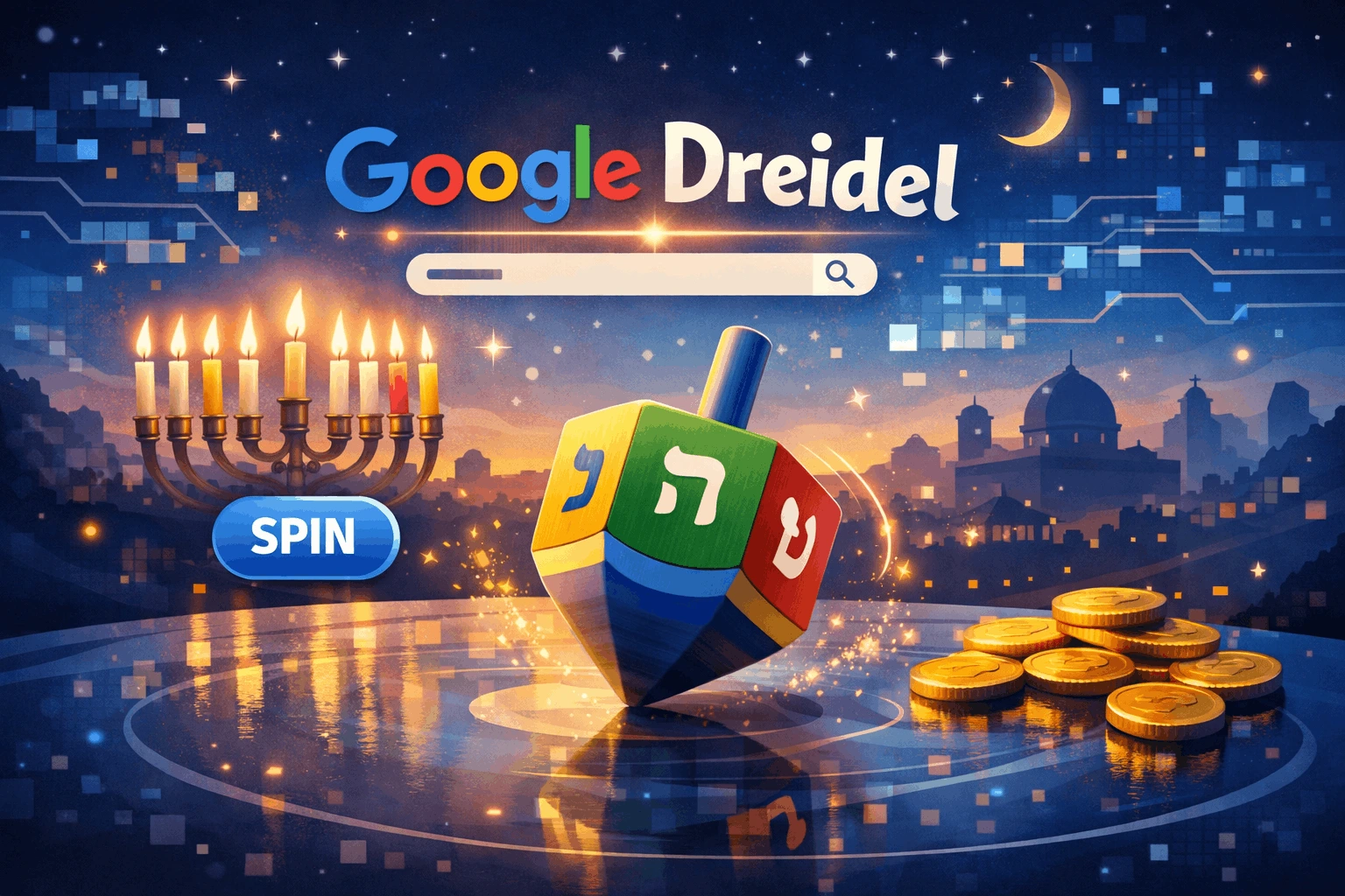 Google Dreidel: Spin the Web's Favorite Hanukkah Game Right in Your ...